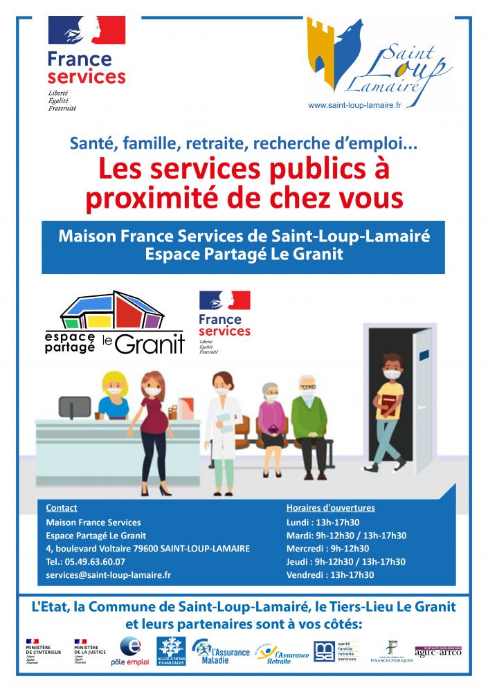 France Services - Saint Loup Lamairé